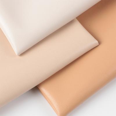 China SGS Totes Coated Microfiber Fabric Faux Leather Polyurethane Fabric for sale