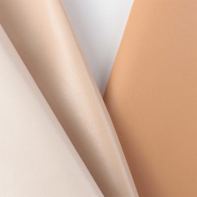 China Fold Resistant Coated Microfiber Fabric Faux Leather Nubuck Fabric For Handbag for sale