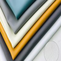 China ODM Coated Microfiber Fabric Waterproof PU PVC Synthetic Leather For Shoes for sale