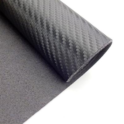 China Embossed Cross Grain Artificial Leather Fabric Upholstery Suede Synthetic Leather for sale