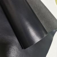 China Handbags Black Artificial Suede Leather Pu Faux Synthetic Dull Leather for sale