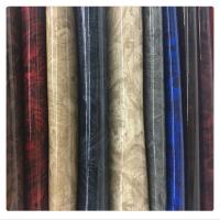 China 1.0mm Automotive Upholstery Leather Synthetic Breathable PVC Leather for sale