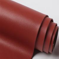 China TGKELL Furniture Pu Synthetic Leather Litchi Pattern Embossed Suede Fabric for sale