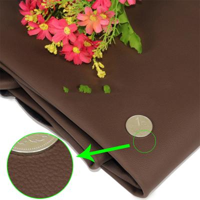China OEM PVC Furniture Leather Fabric 1.6mm Thick Artificial Nappa Leather for sale