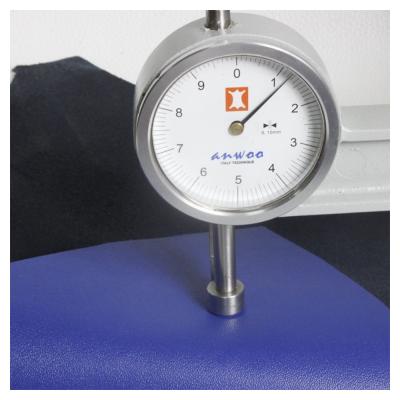 China Royal Blue PVC Artificial Leather Soft Texture Embossed Leather Fabric For Shoes for sale
