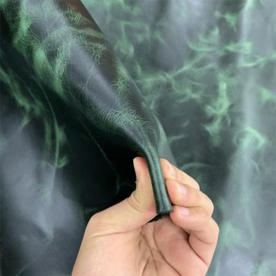 China Tear Resistant Apparel Leather Fabric 1.85mm Thick Microfiber Suede Leather for sale