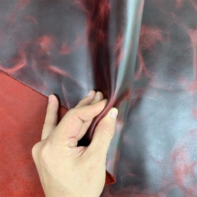 China Abrasion Resistant Vintage Microfiber Leather Fabric For Sporting Goods for sale