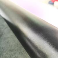 China Silver Grey 0.5mm Thick Sport Leather Soft Synthetic Leather Microfiber for sale