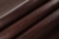 China Dark Brown Silica Gel Microfiber Leather Fabric 20SF Silicone Leather for sale
