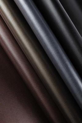 China Delicate Texture 1.5mm Silica Gel Leather Fabric Weather Resistant for sale
