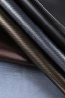 China Delicate Texture 1.5mm Silica Gel Leather Fabric Weather Resistant for sale