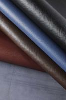 China Comfortable Feel Silicone Leather Fabric 1.6mm Thick Belt Nappa Leather for sale