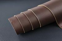 China Flame Retardant Carbon Fiber Leather Silica Gel Microfiber Fabric for sale