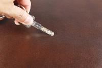 China SGS Nontoxic Silicone Faux Leather Microfiber Fabric Anti Abrasion for sale