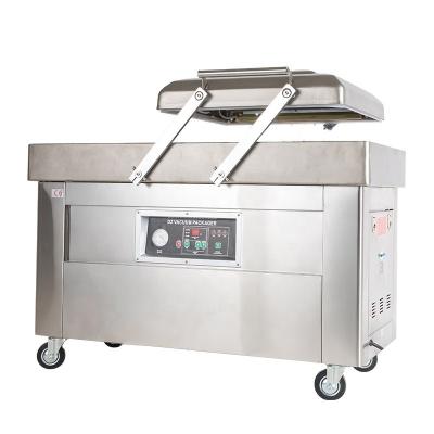 China DUOQI DZ(Q)-500/2SB Double Chamber Vacuum Packing Machine 570×540×118mm Chamber 1.5Kw Motor for sale