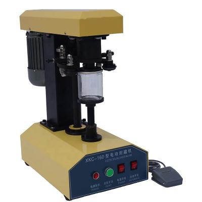 China DQ-160 Semi-Auto Tin Can Seaming Machine 39-150mm Diameter 25 Cans/Min for sale