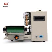 China Dry-ink Printing Technology FR-900 Automatic Continuous Band Sealer Machine for Bags for sale