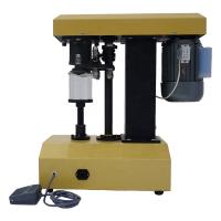 China DUOQI DQ-160 Semi-Auto Can Seamer for Metal/Aluminum/PET/Paper Screw Caps - 25 Cans/Min, 39-150mm Diameter for sale
