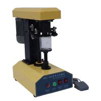 China DUOQI DQ-160 Semi-Auto Can Seamer for Metal/Aluminum/PET/Paper Screw Caps - 25 Cans/Min, 39-150mm Diameter for sale