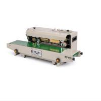 China Horizontal Automatic Bag Sealing Machine DUOQI FR900 Continuous Band Heat Sealer for sale