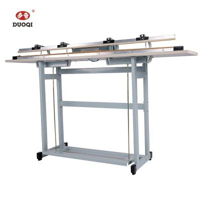 China DUOQI SF-1400 1400mm Extended Iron Foot Pedal Sealer Semi-Automatic 110V/220V for sale