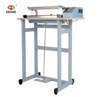 China DUOQI SF-400 Foot Pedal Heat Sealing Machine 400mm Dual Wire Cutting and Sealing 110V 220V for sale