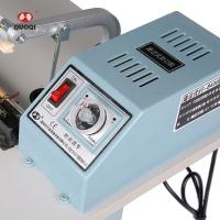 China DUOQI SF-400 Foot Pedal Heat Sealing Machine 400mm Dual Wire Cutting and Sealing 110V 220V for sale