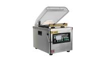 China Microcomputer Controlled Single Chamber Vacuum Sealer 260mm Seal Bar 110V 220V DQVC-260PD for sale