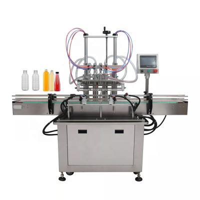 China DUOQI YT6T-6G Pneumatic Liquid Filling Machine 6 Nozzles 8-40 Bottles/Min for Milk Processing for sale