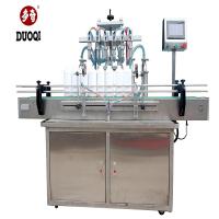 China DUOQI YT6T-6G Pneumatic Liquid Filling Machine 6 Nozzles 8-40 Bottles/Min for Milk Processing for sale
