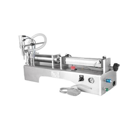 China DUOQI Y2WTD Double Nozzle Liquid Filling Machine 100-1000ml Capacity 0.4 Mpa Pressure for sale