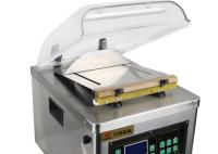 China DUOQI DQVC-260PD Automatic Commercial Vacuum Sealer 110V 370W Single Flat Chamber 580x420x570mm for sale