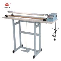 China DUOQI SF-600 Semi-Automatic Iron Foot Pedal Sealer 600mm 750W for Plastic Packaging for sale