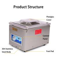 China DZ-260 Single Chamber Vacuum Packing Machine 220V 900W for Dry Fish Fruit Packaging for sale