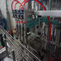 China GT4T-4G 4-Head Pneumatic Paste Liquid Filling Machine 10-5000ml 220V for sale