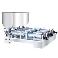 China DUOQI G4WTD Semi Automatic 4 Head Filling Machine for Honey Juice Detergent Oil 110V 50W for sale