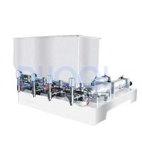 China DUOQI G4WTD Semi Automatic 4 Head Filling Machine for Honey Juice Detergent Oil 110V 50W for sale