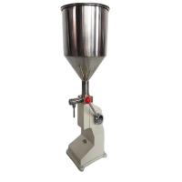 China DUOQI A-03 50ml Manual Filling Machine for Honey Toothpaste Juice Gel Paste Liquid for sale
