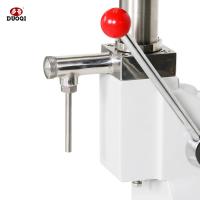 China DUOQI A-03 Manual Paste and Liquid Filling Machine 2-50ml ≤±1% Accuracy 340mm Height for sale