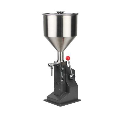 China Manual Paste and Liquid Filling Machine A-03 10-100ml Stainless Steel 13kg for sale