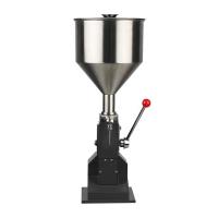 China Manual Paste and Liquid Filling Machine A-03 10-100ml Stainless Steel 13kg for sale