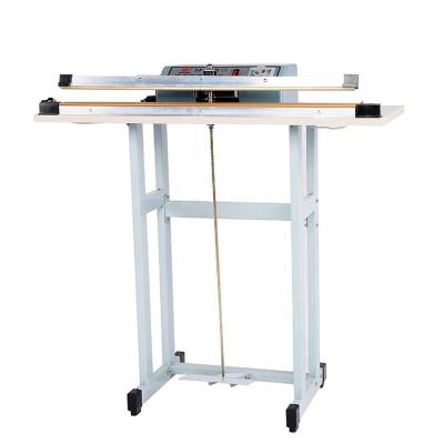China Electric Foot Pedal Heat Sealing Machine 600mm 750W for Plastic Food Bag Pouch Packaging for sale