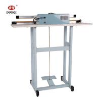 China DUOQI SF-700 Iron Foot Pedal Heat Sealer 700mm Semi-Automatic Plastic Bag Sealing Machine for sale