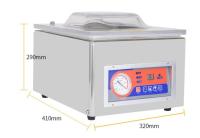 China DZ-260C Instant Heating Vacuum Sealer Machine 120W for 26cm Bags Food Packaging for sale