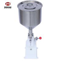 China Construction Works A-03 Manual Type Paste Liquid Filling Machine for Honey Toothpaste for sale