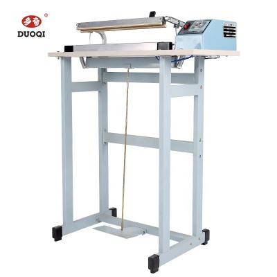 China Foot Pedal Heat Sealer with Cutter 400mm 450W for Big Bag Retail Food Packaging for sale