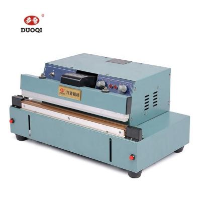 China DUOQI FKR-450 Semi-Auto Table Sealing Machine 450mm 110V 220V for Chemical Food Industry for sale