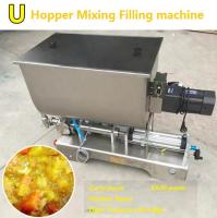 China 200 BPH Semi Auto Pneumatic Liquid Filling Machine with Heater and Mixer for sale