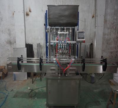 China GT4T-4G 4 Head Pneumatic Liquid Filling Machine 10-5000ml Stainless Steel for sale
