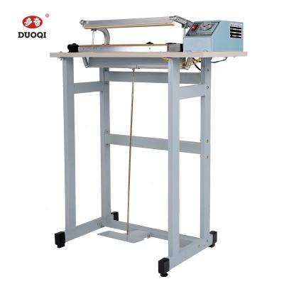China DUOQI SFP-400 Iron Foot Pedal Heat Sealer 400mm 450W Bag Sealer for Packaging for sale